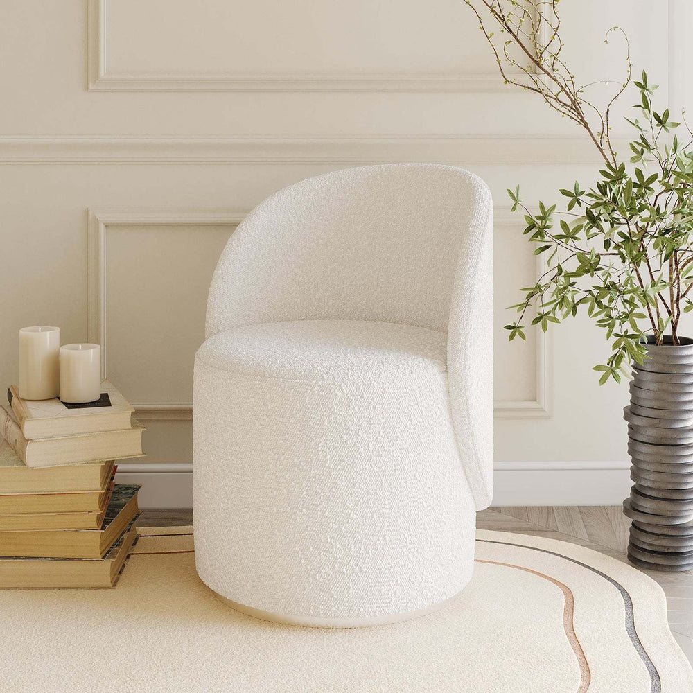 Malia Vanity Stool Chair / 53 x 51 CM | Walls Nation