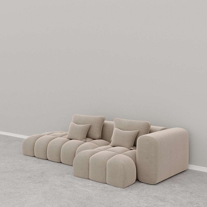 Ava Sofa L Shape / Matt Velvet – Walls Nation