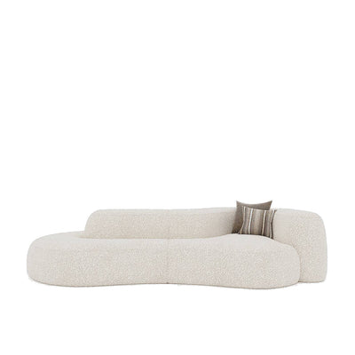 Java Sofa / Off-White Boucle – Walls Nation