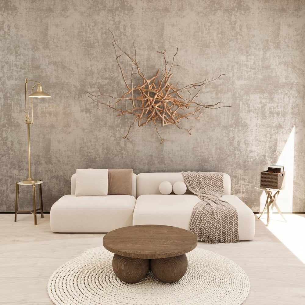 Mars Sofa 3S / White Suede – Walls Nation