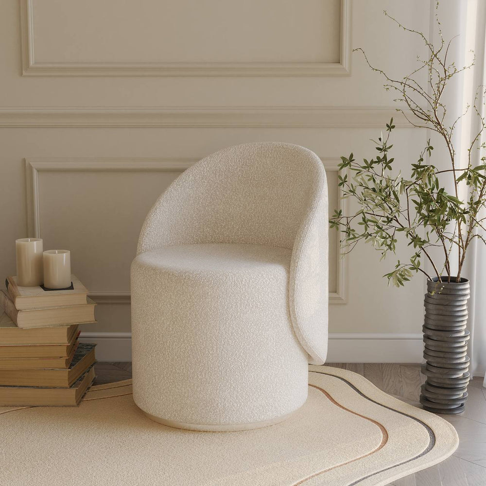 Malia Vanity Stool Chair / 52 x 52 CM – Walls Nation