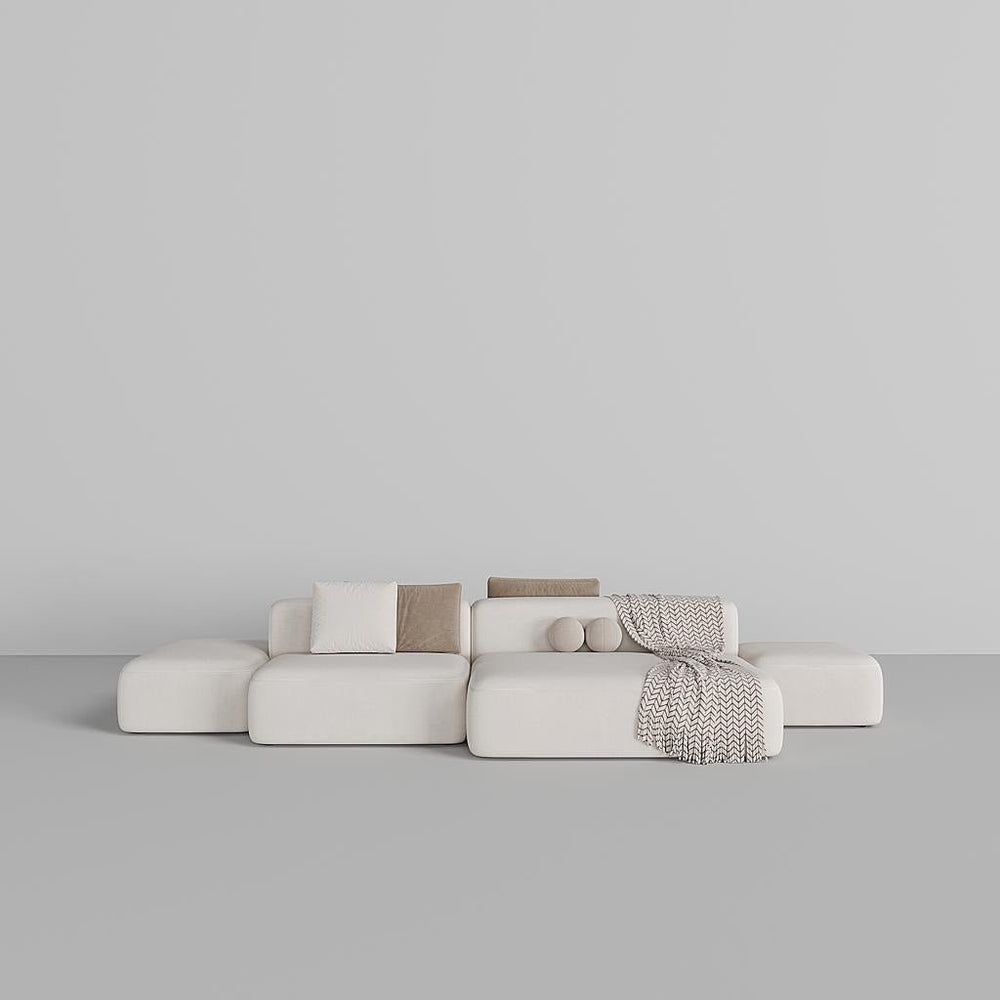 Remus Modular Large Sofa / Premium Faux Leather – Walls Nation