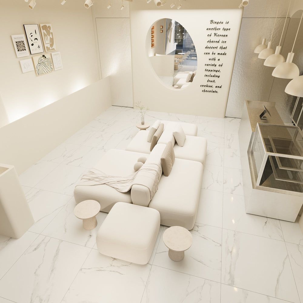 Remus Modular Large Sofa / Premium Faux Leather – Walls Nation