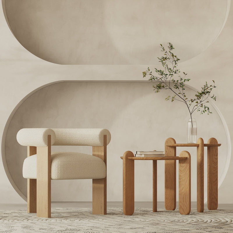 Ronin Side Table Set / Oak – Walls Nation