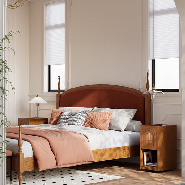 Lydia Nightstand With Light – Walls Nation