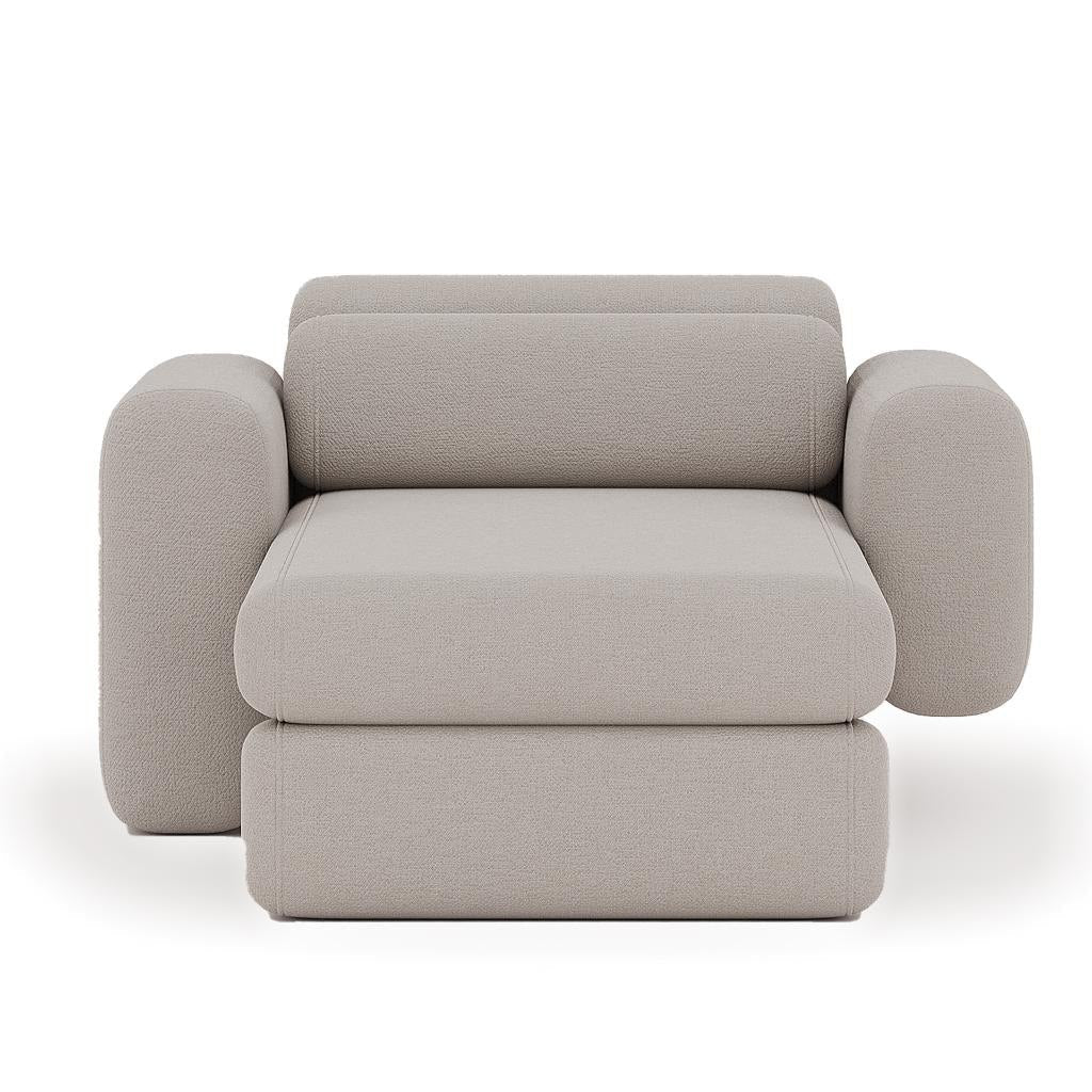 Matcha Day Bed / Greige Soft Boucle – Walls Nation